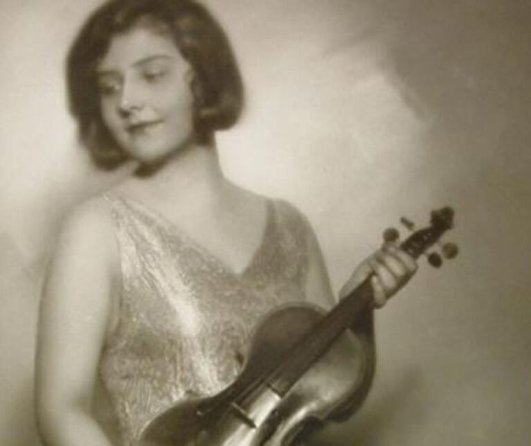 Alma Rosé jouait sur un Guadagnini Agnès Boucher Autrice